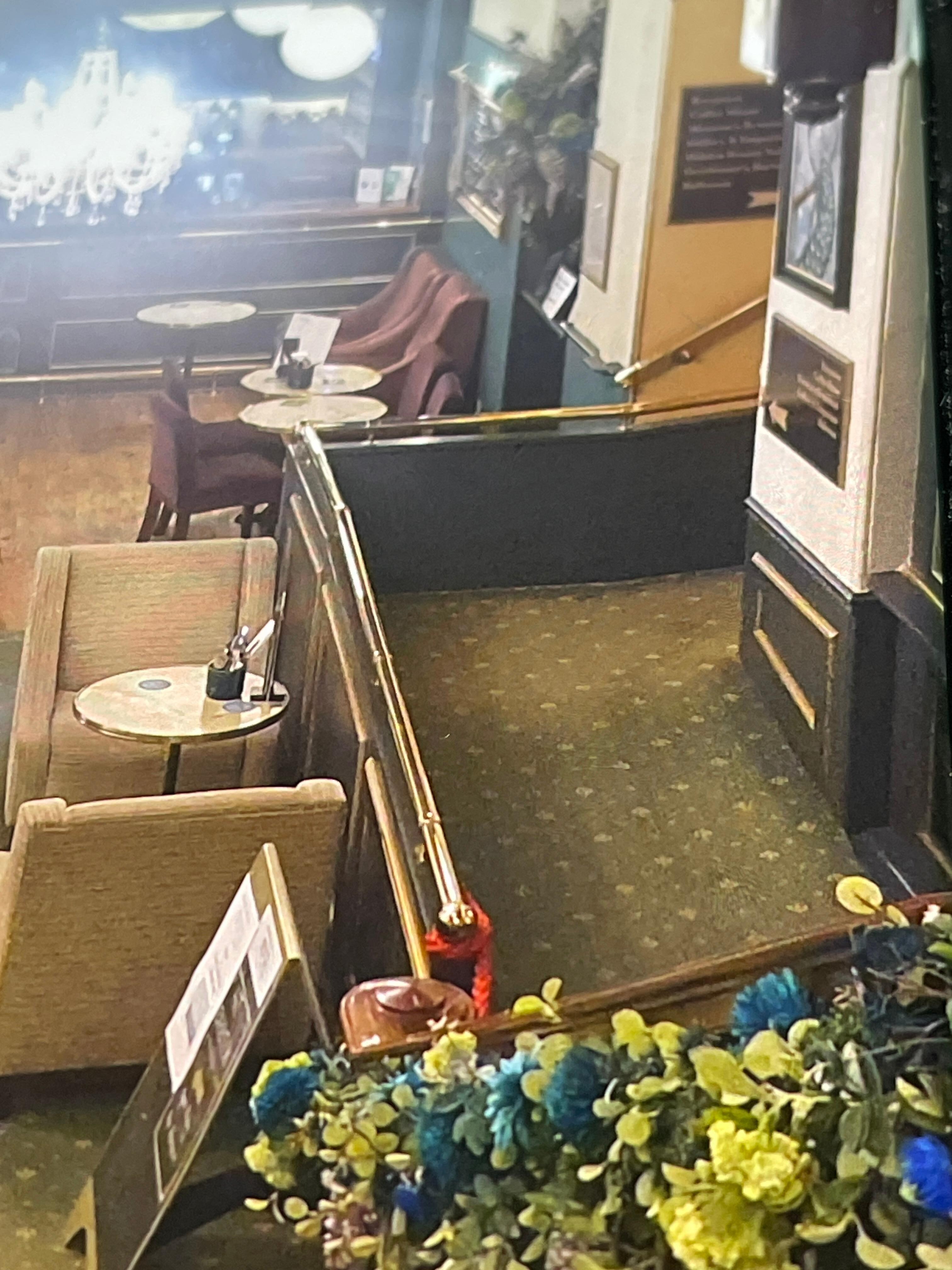 Ground Floor bar area with disabled friendly internal ramp to Dining room and library arms coffee bar areas