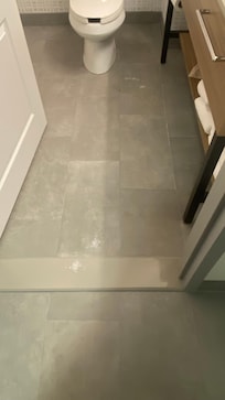 Our room - floor uncleanliness.