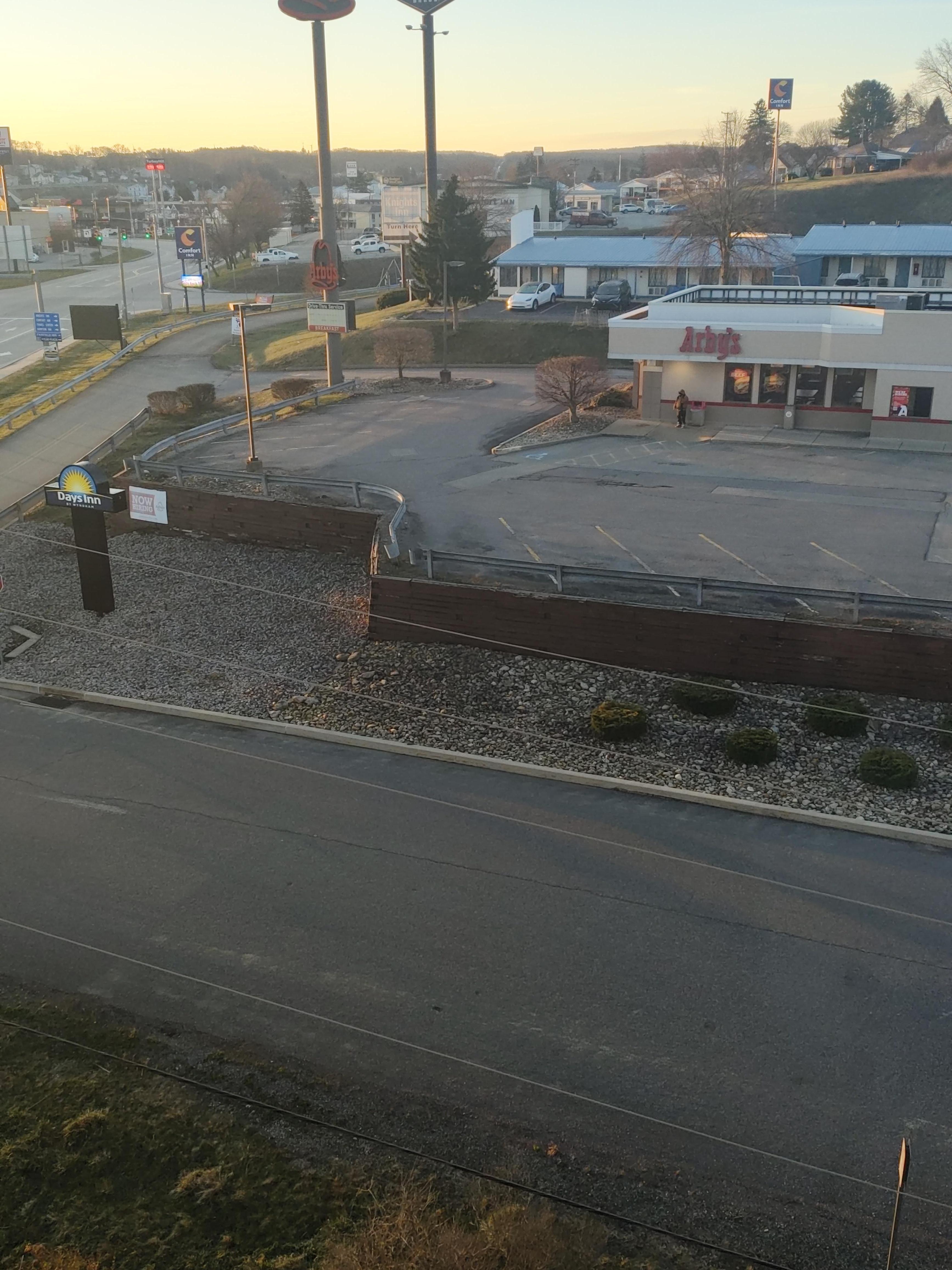 The view from our window