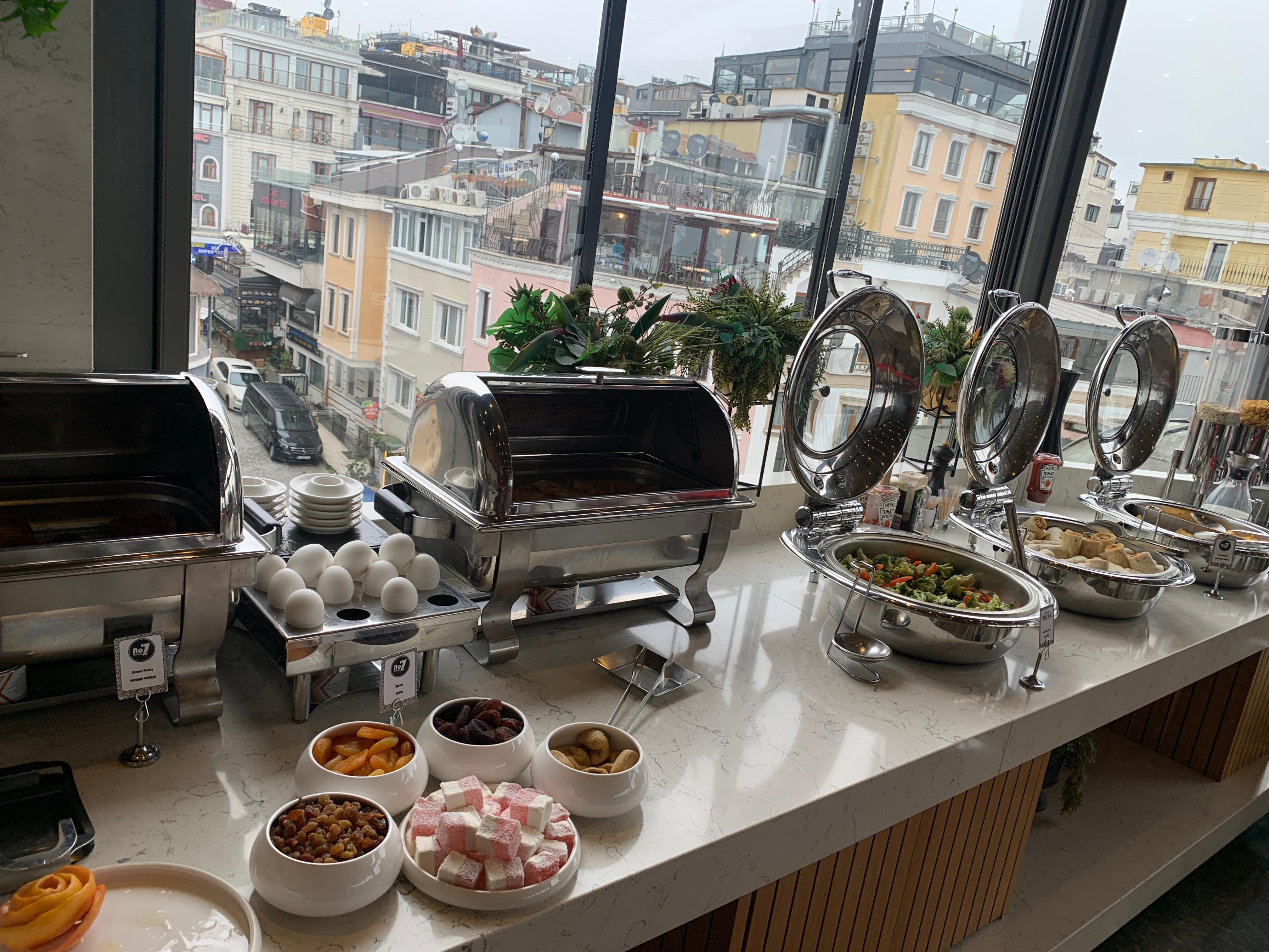 Breakfast buffet