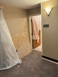 This is what we dealt with on the second floor, exiting the elevator