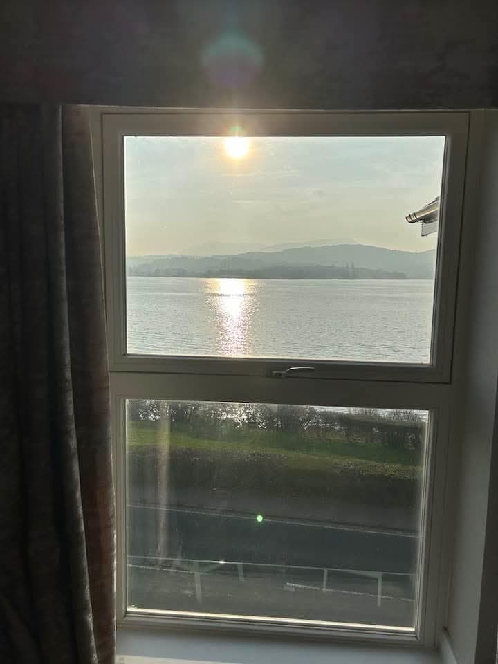 The view out of our bedroom. 