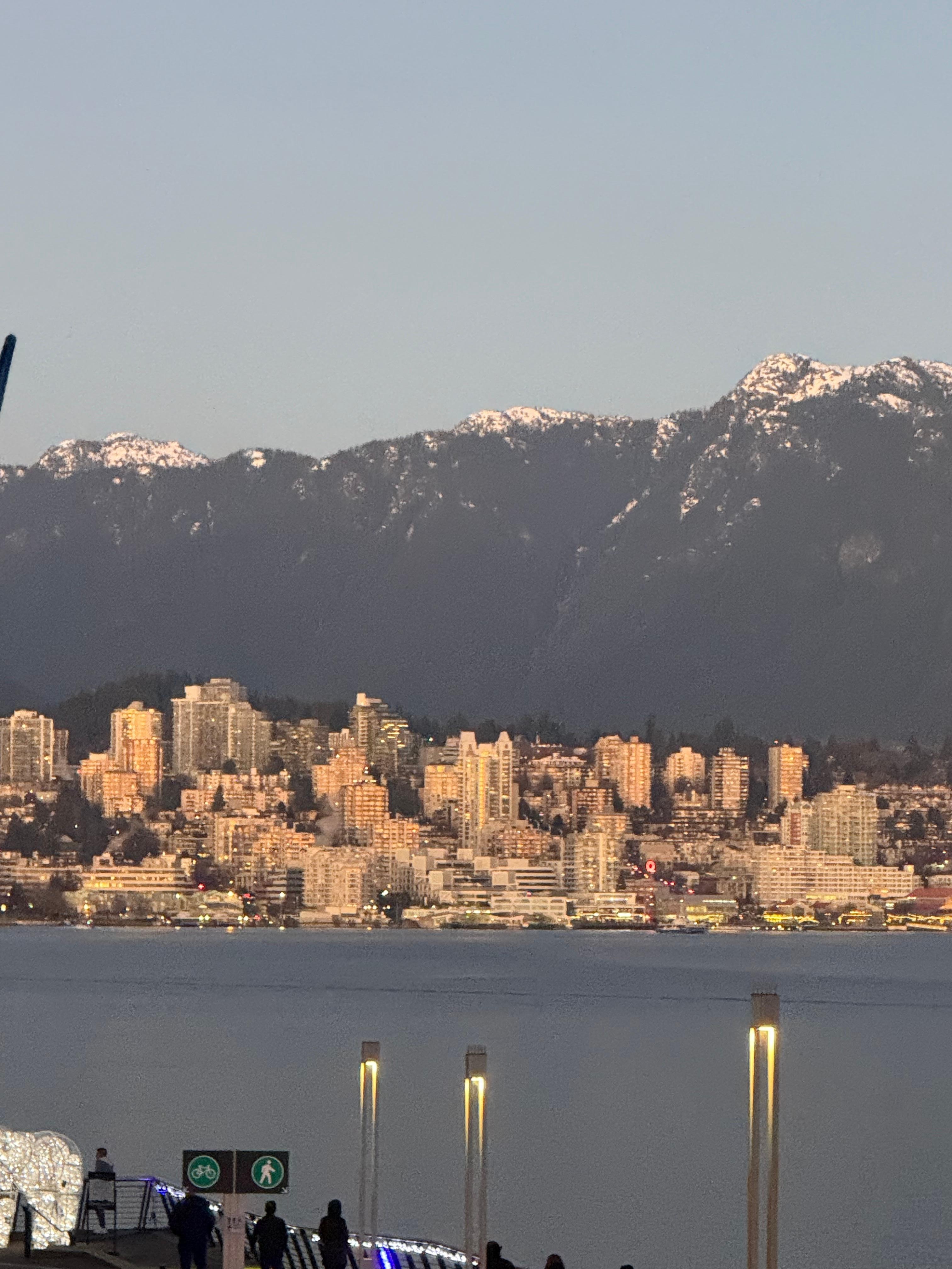 View across Vancouver Harbour. 