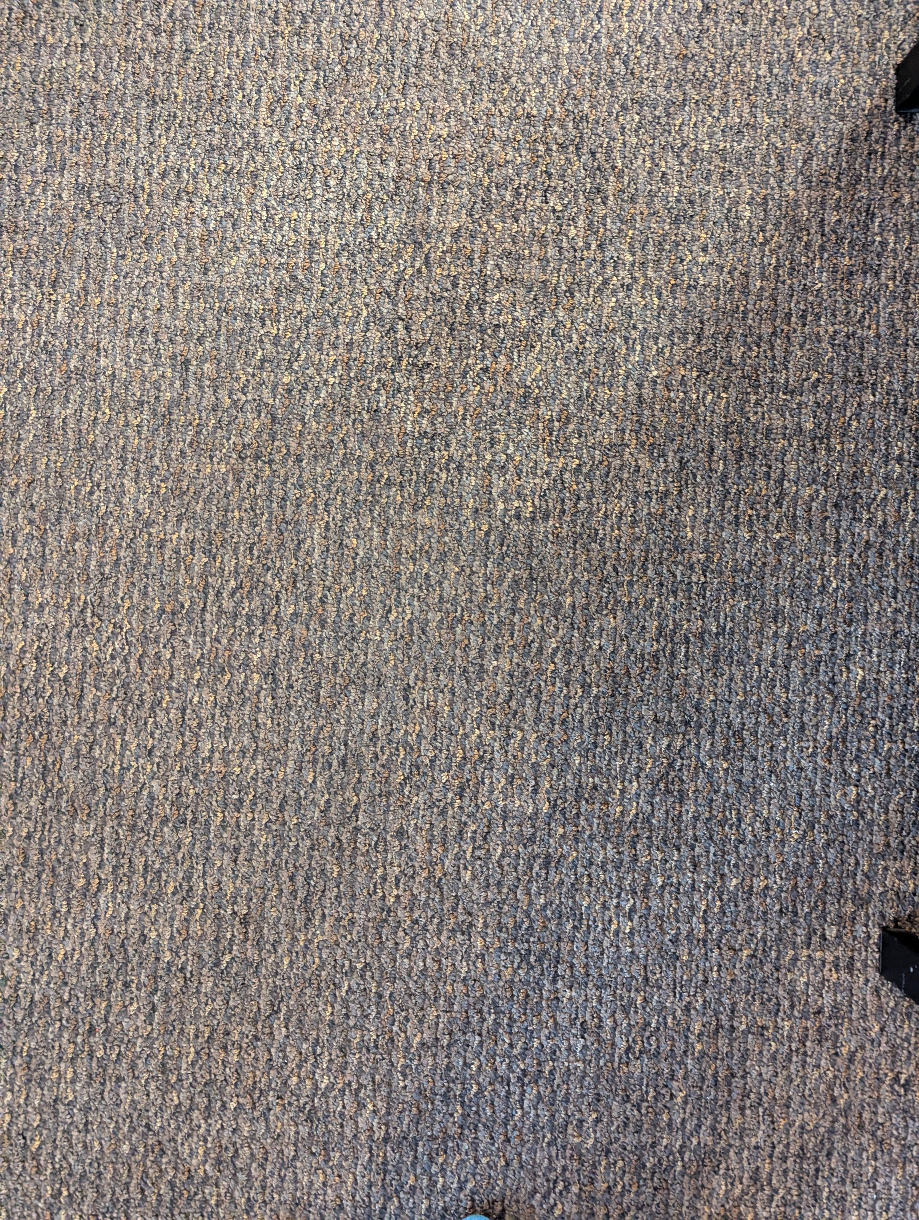 Carpet was really dirty.
