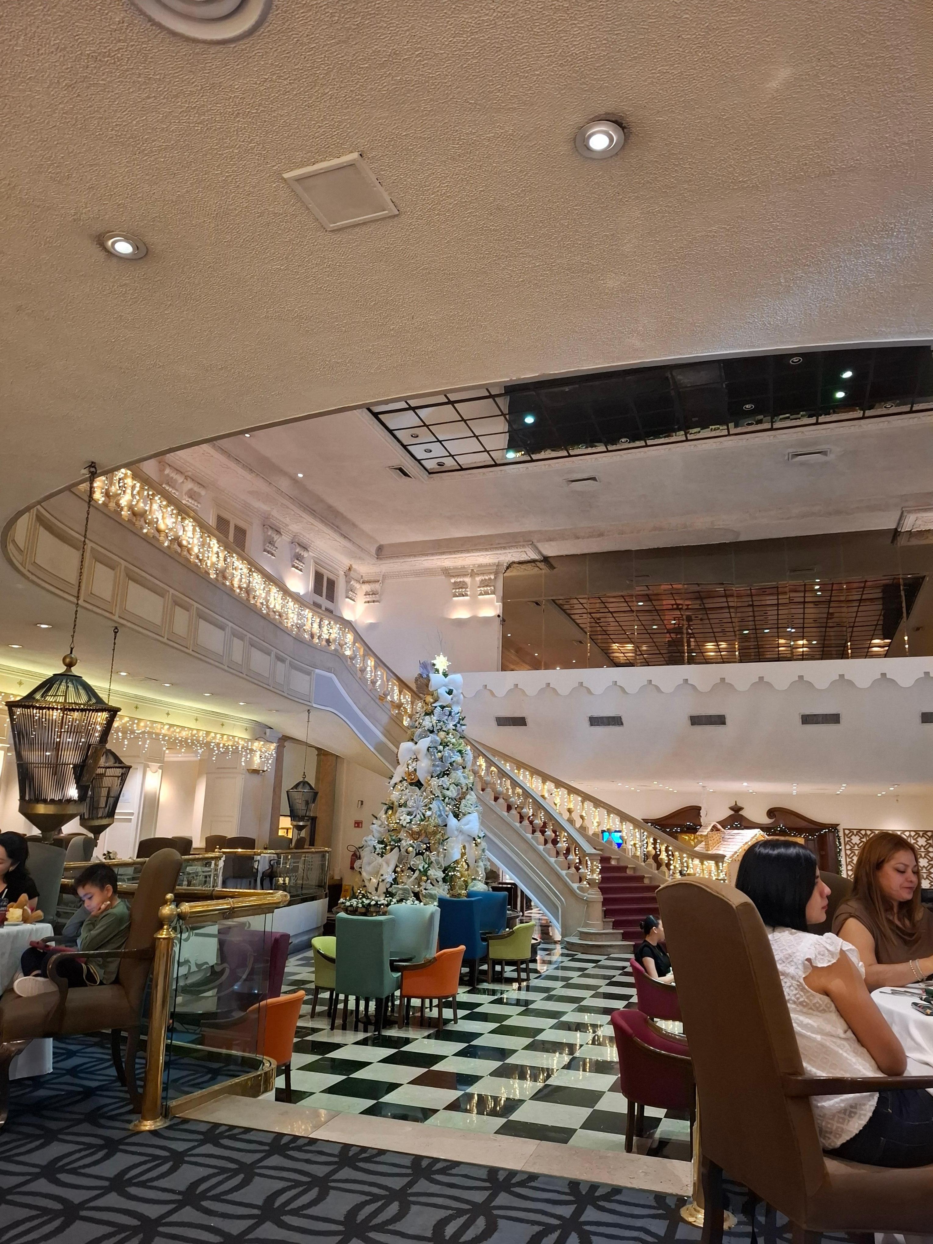 El lobby es precioso