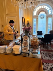 Free Continental Breakfast every morning.