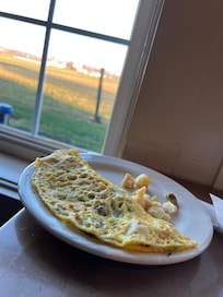 Made to order omelet