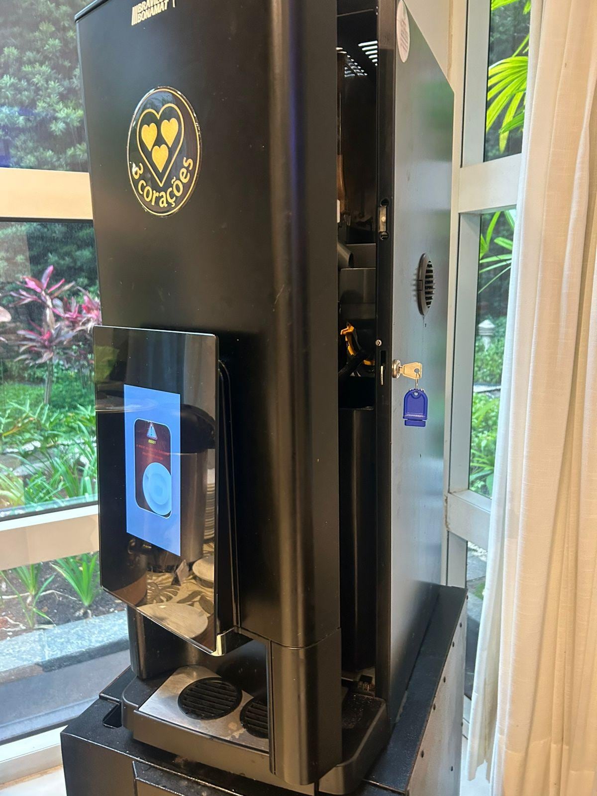 Máquina não funcionando.