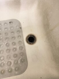 It looked as if this was never cleaned out.