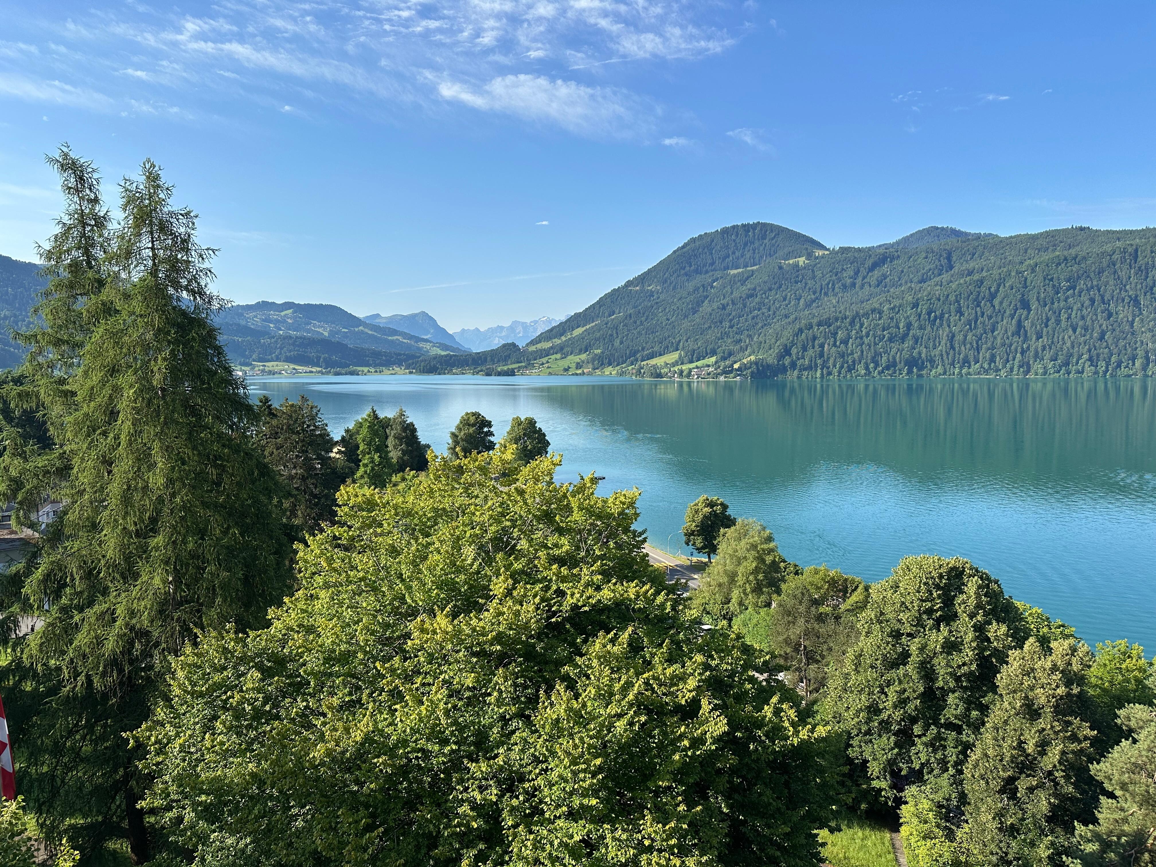Blick aus dem Hotelzimmer 