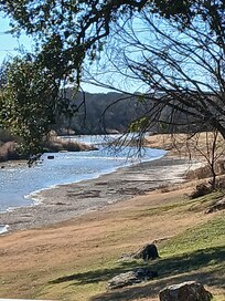View of the river from the Snyder Tavern porch!