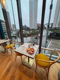 Breakfast with a view. Gannon was excellent!