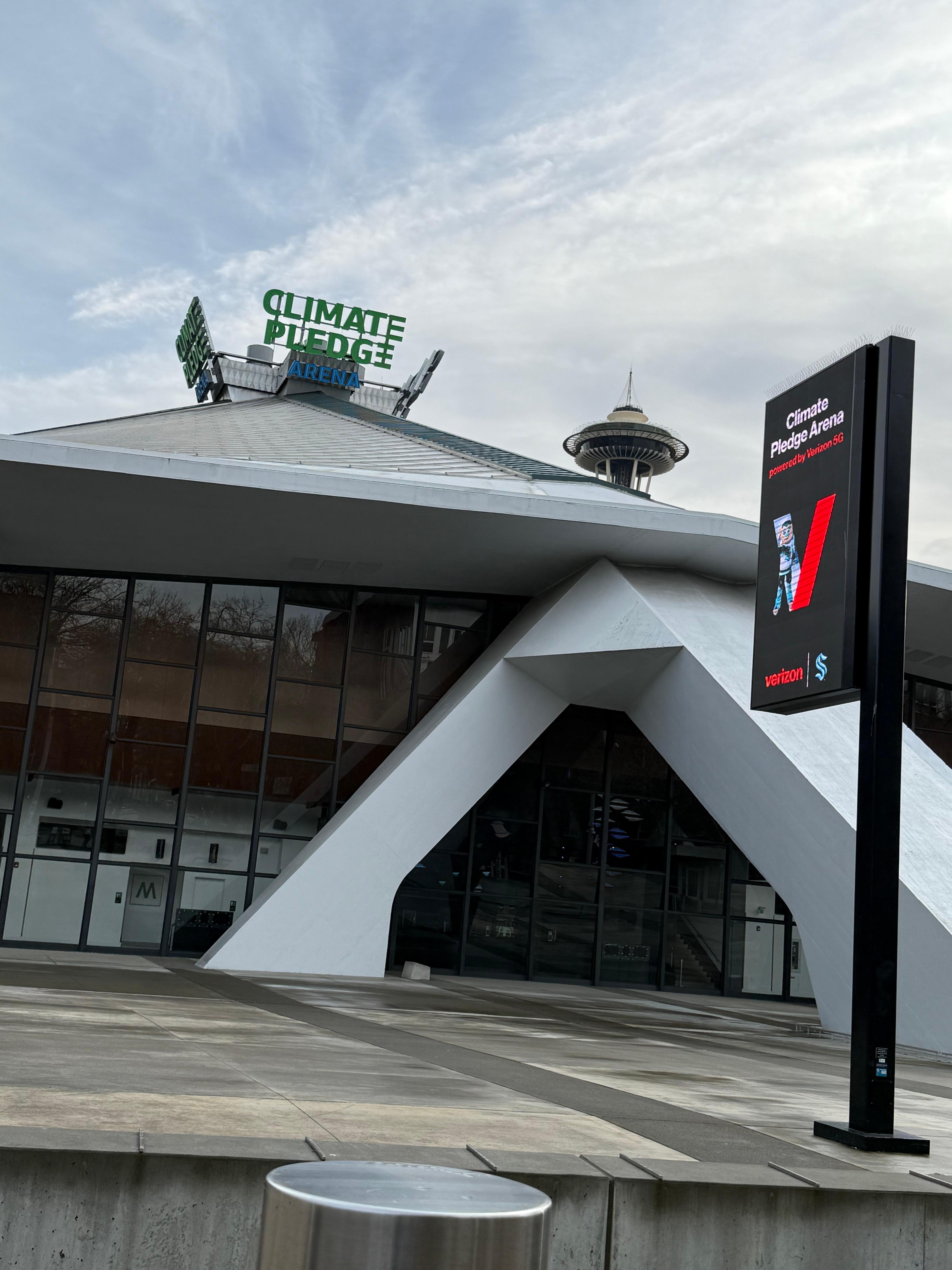 Climate pledge was around the corner