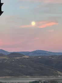 View to the east from my room