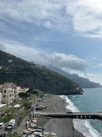 View from our room’s balcony.