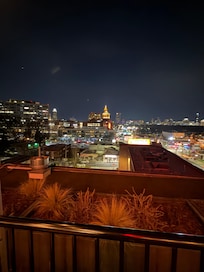 View from the rooftop bar.