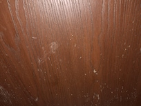 This is the bathroom door