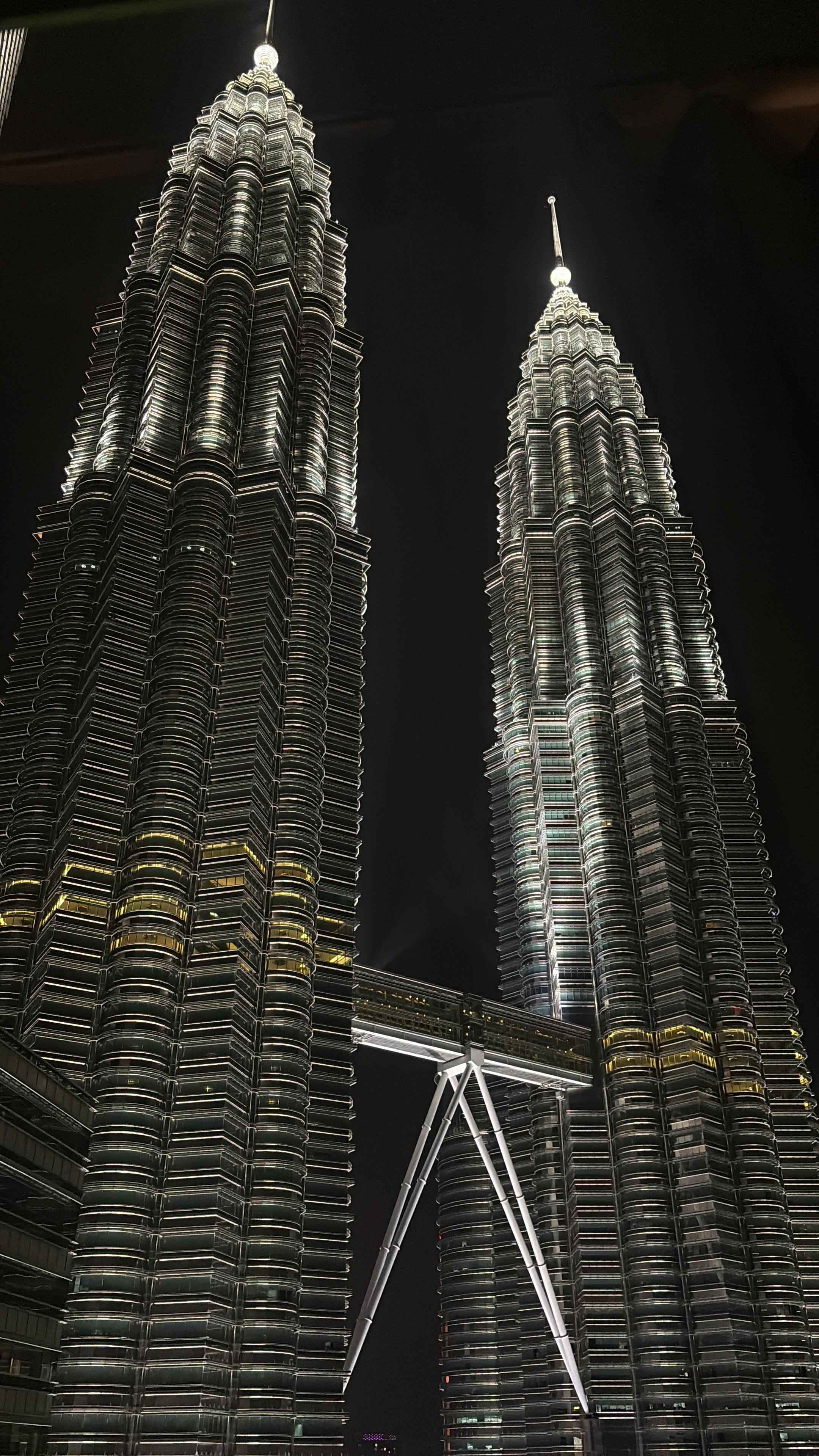 Club room with twin towers view 