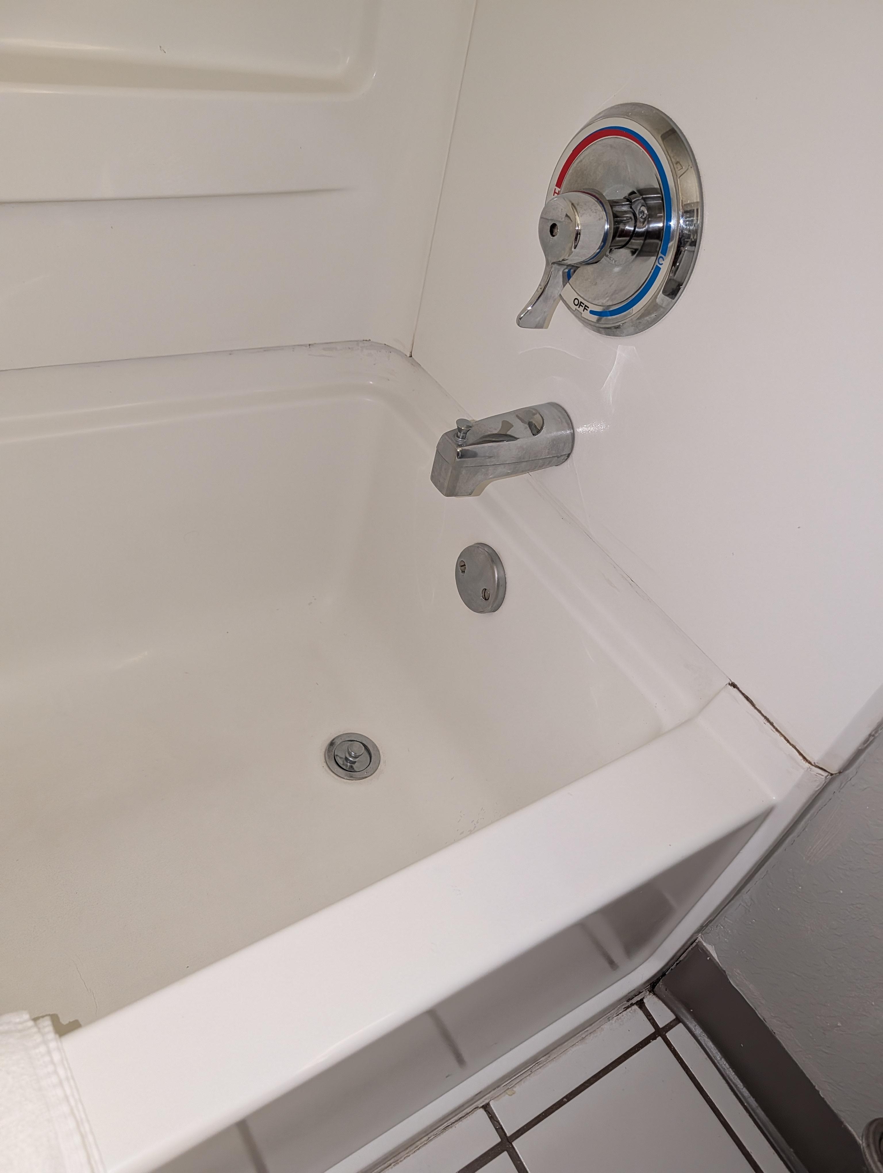 Mold in tub