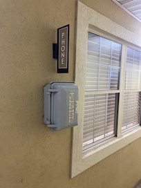 Telephone for instructions