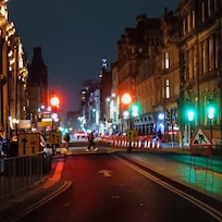 View from outside hotel