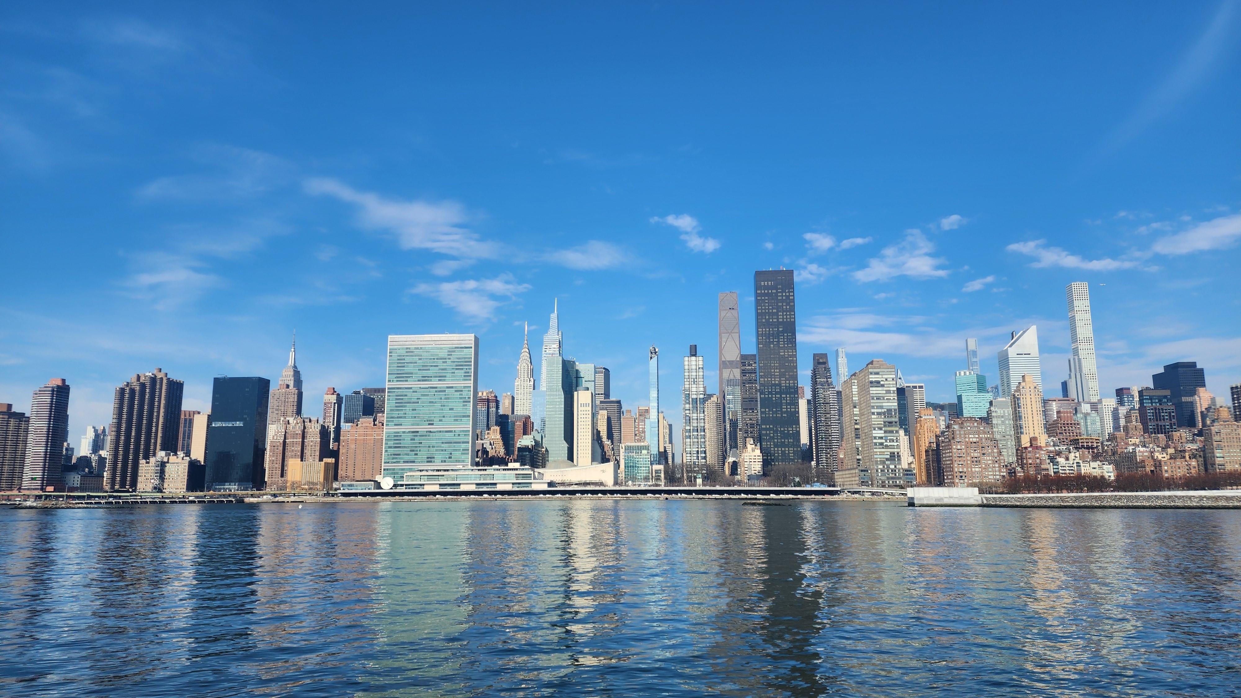 O mais lindo skyline de Manhatan