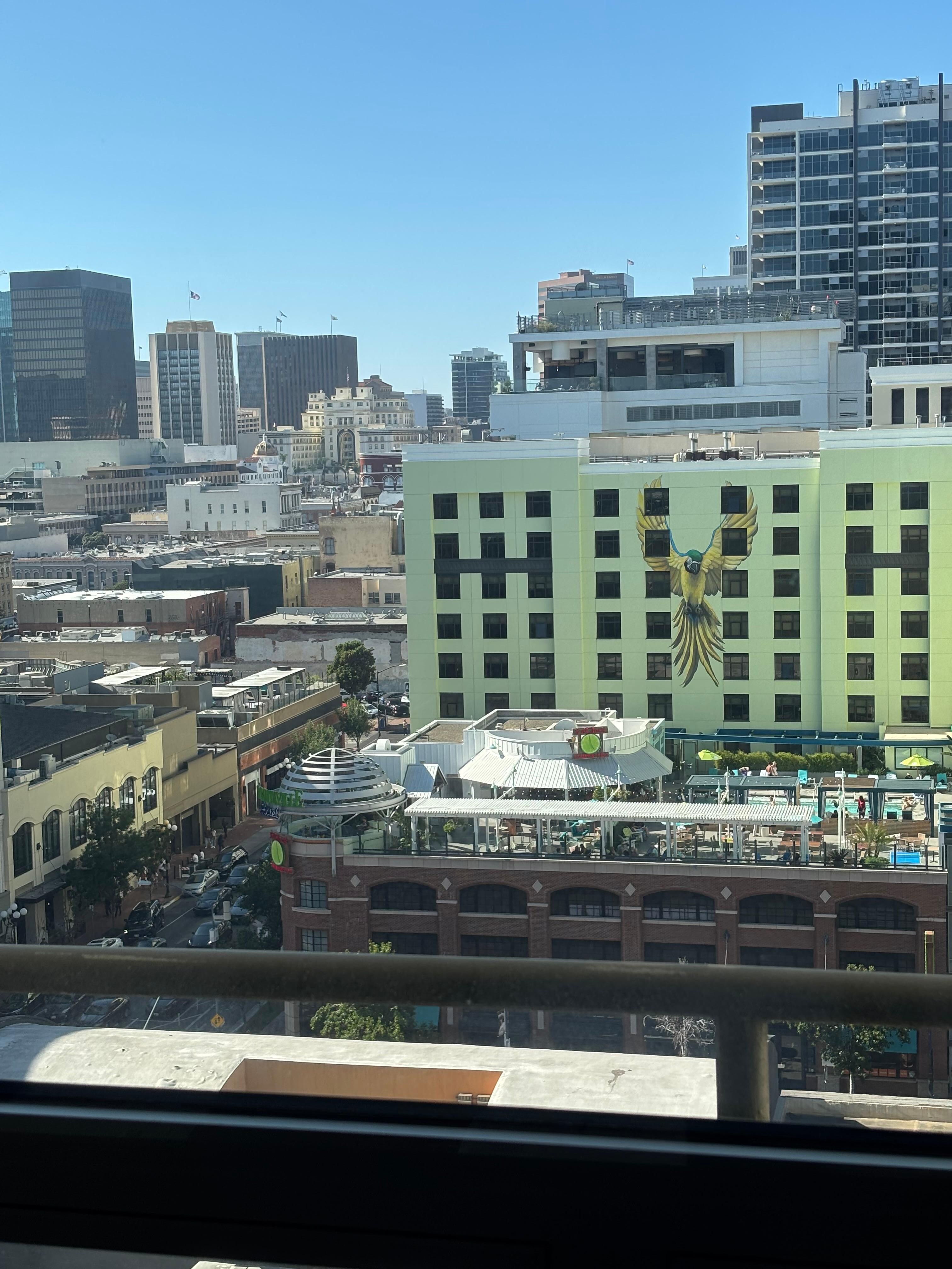 Great view from room 1409 