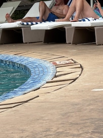 Pool decking in terrible condition