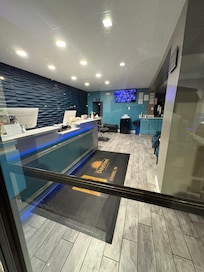 6am. I one at front desk and door locked