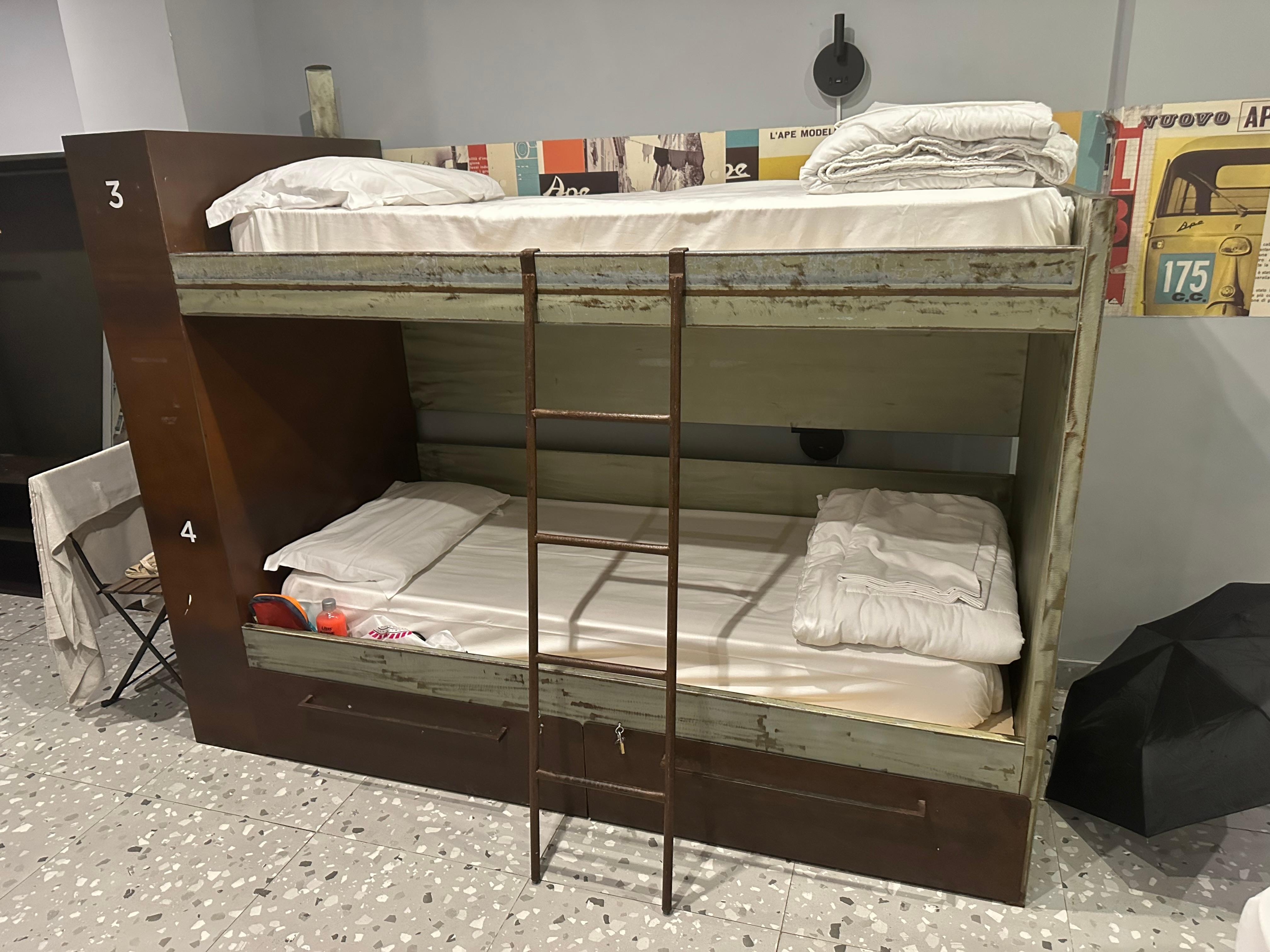 Multi occupancy style bed dorm