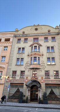 Front of hotel