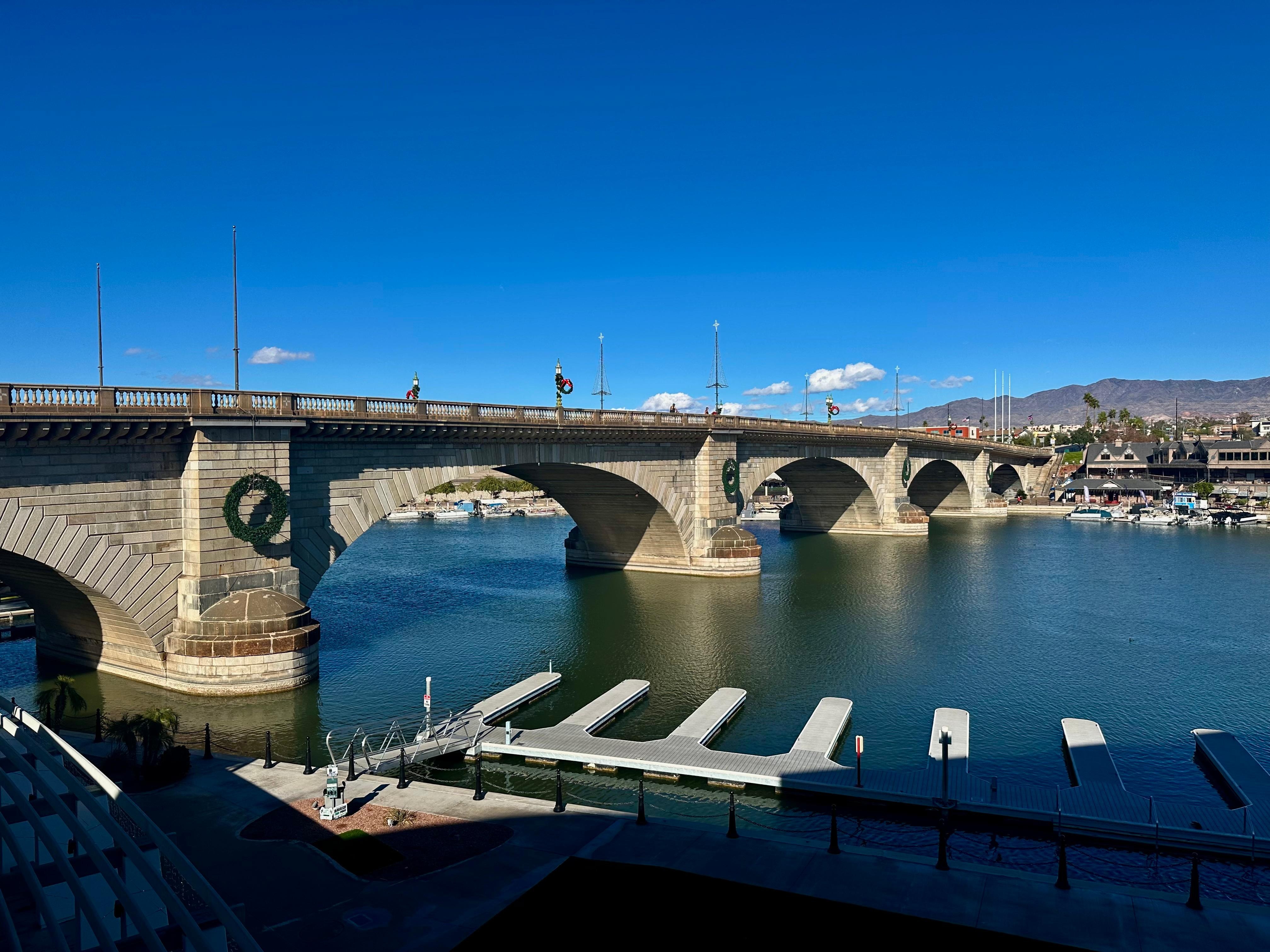 View from our balcony. 