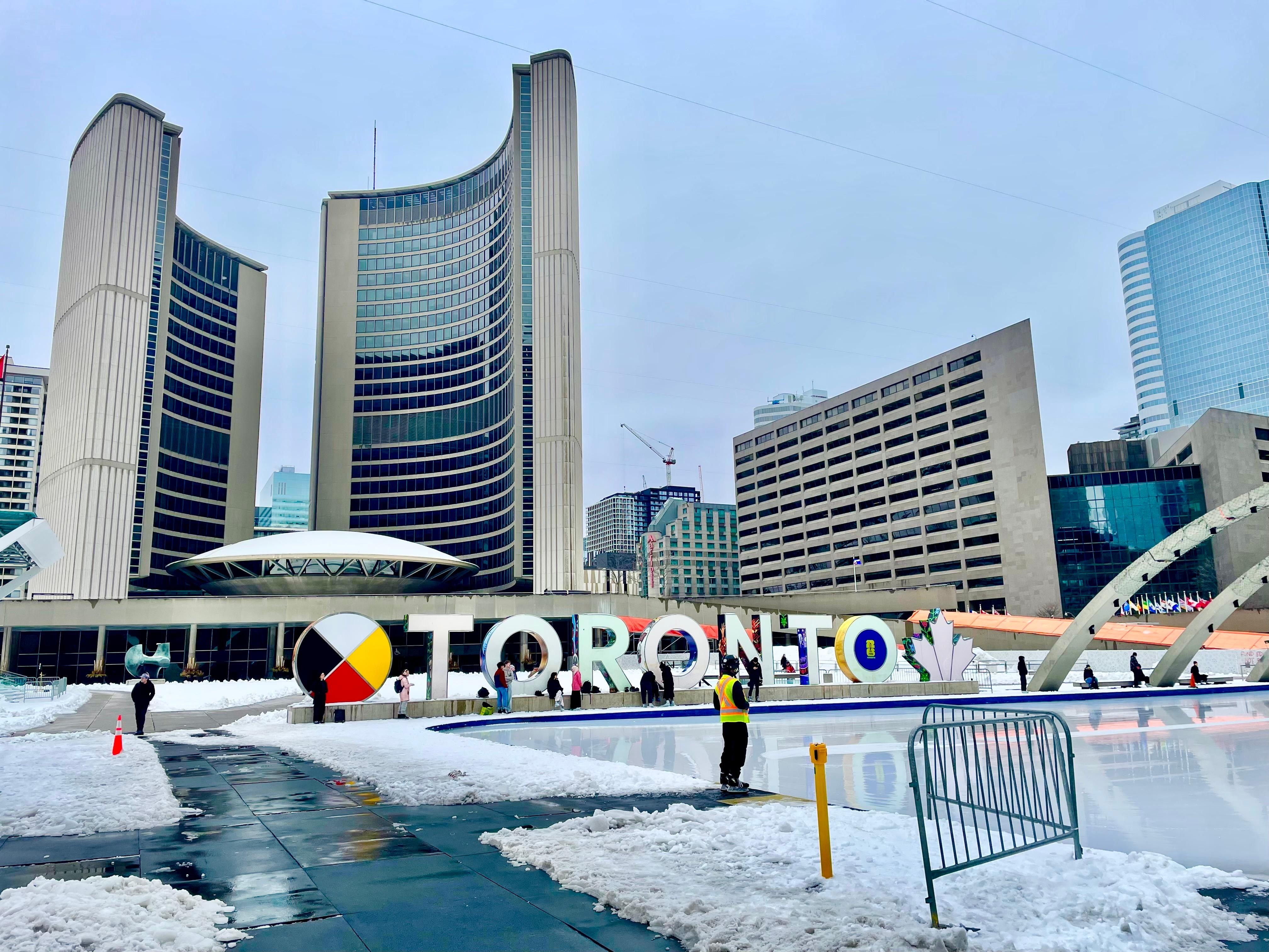 A short walk to City Hall