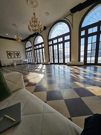 Gorgeous common areas.