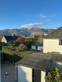 View from Hotel bedroom window