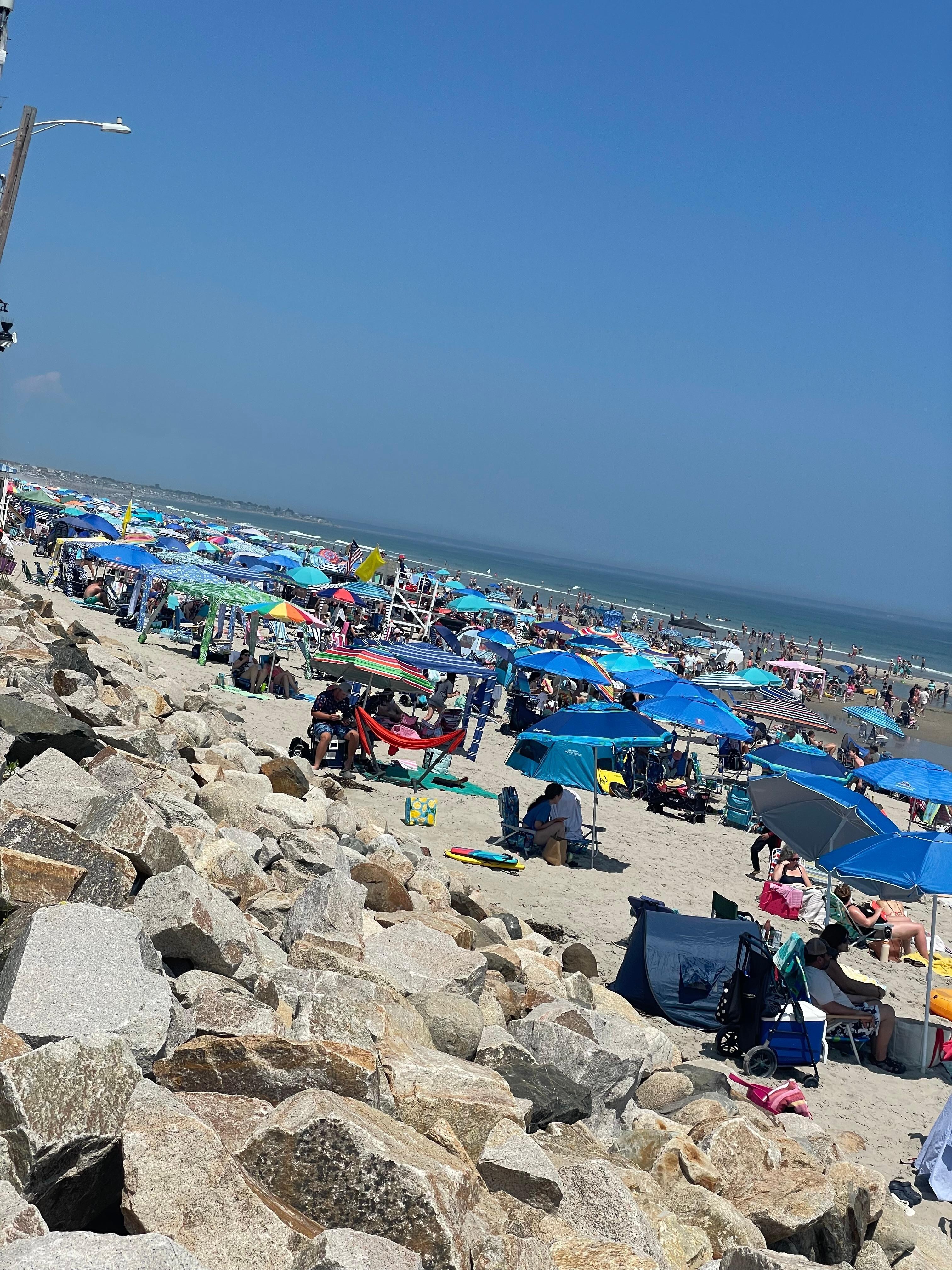 The best beach time is early morning….