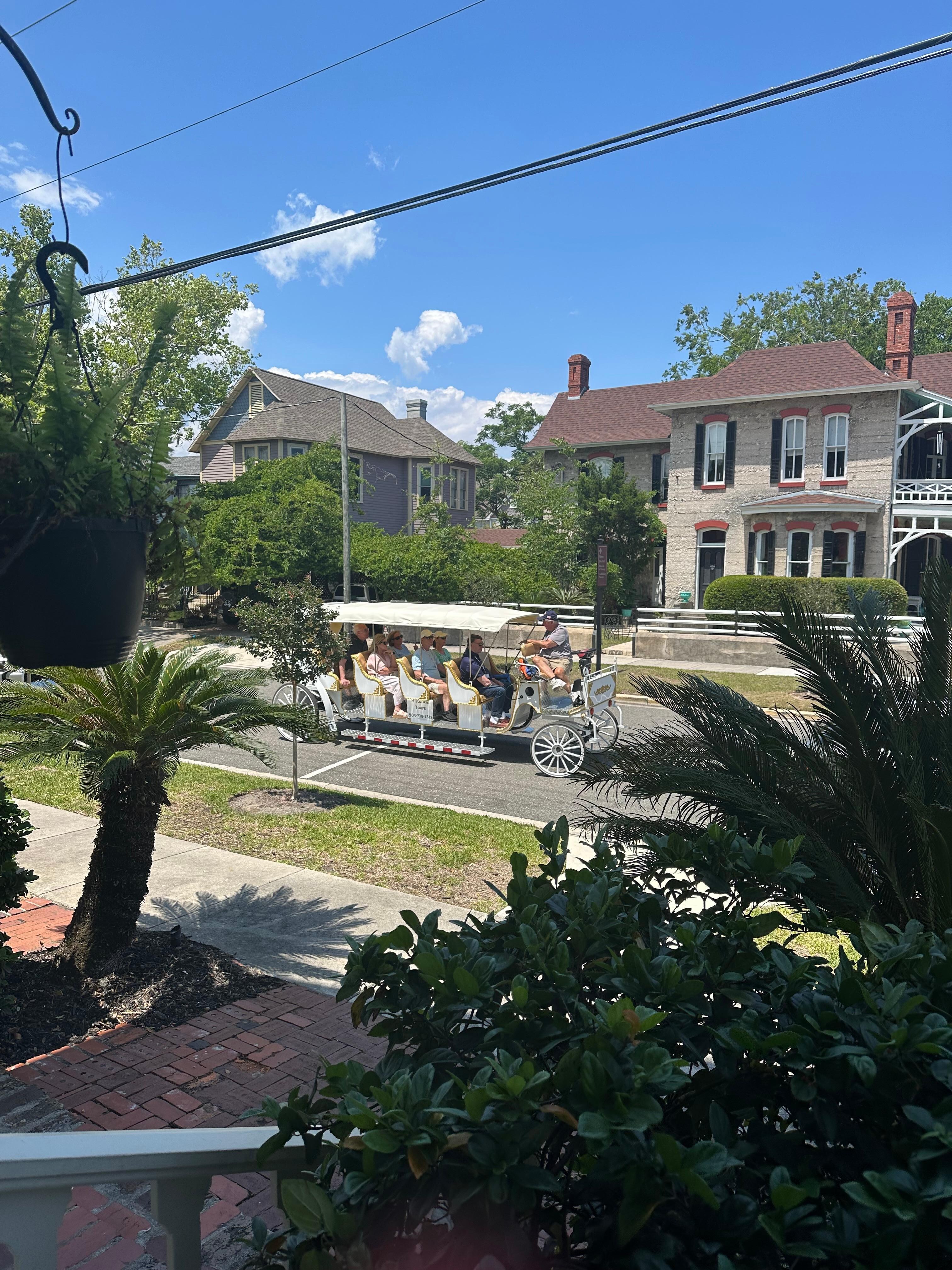 They can arrange a carriage ride around town and dinner reservations.