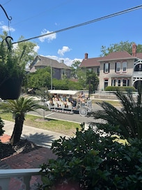 They can arrange a carriage ride around town and dinner reservations.