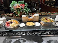 Free happy hour snacks.