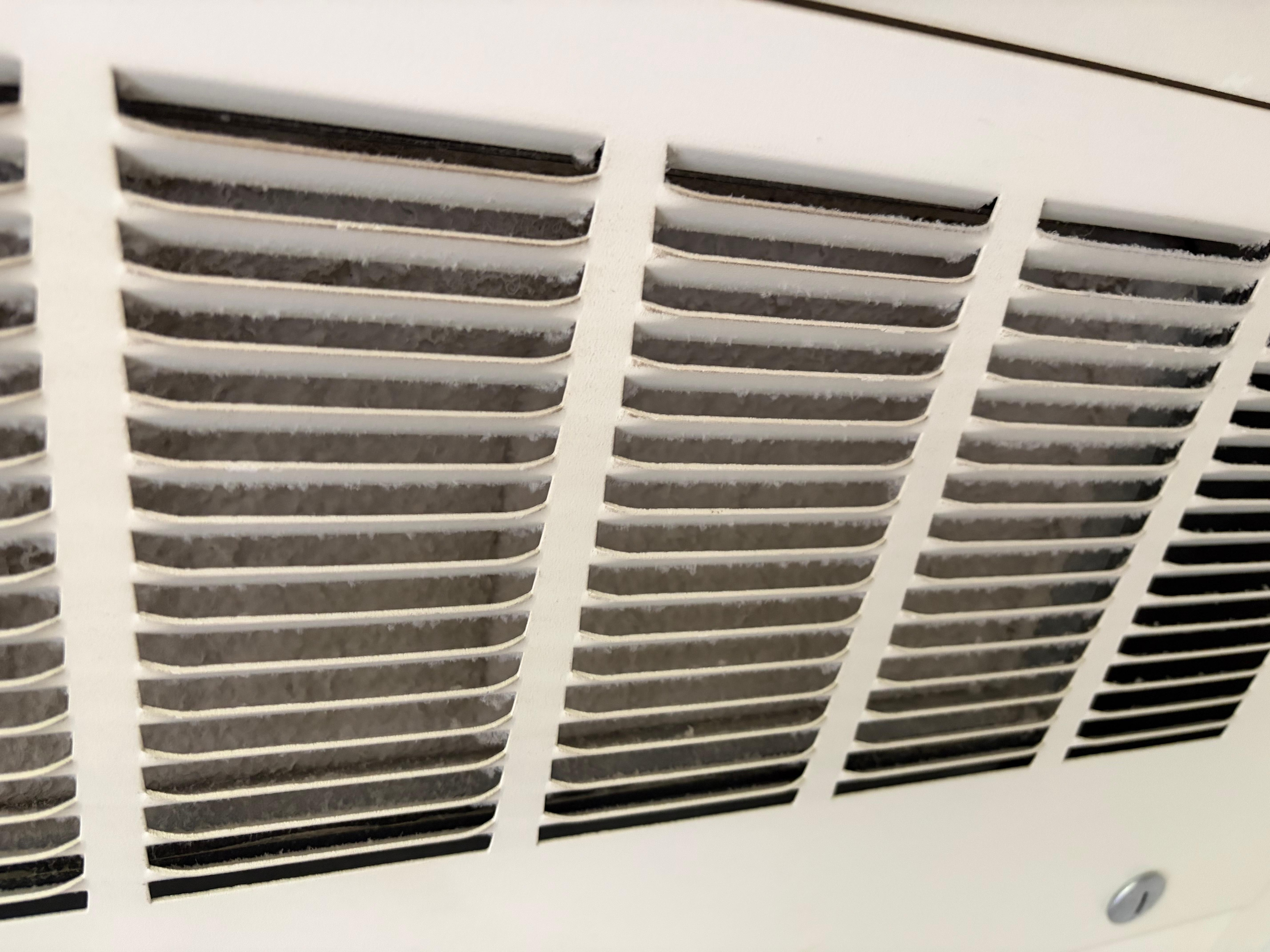 Dirty AC filters not changed for months