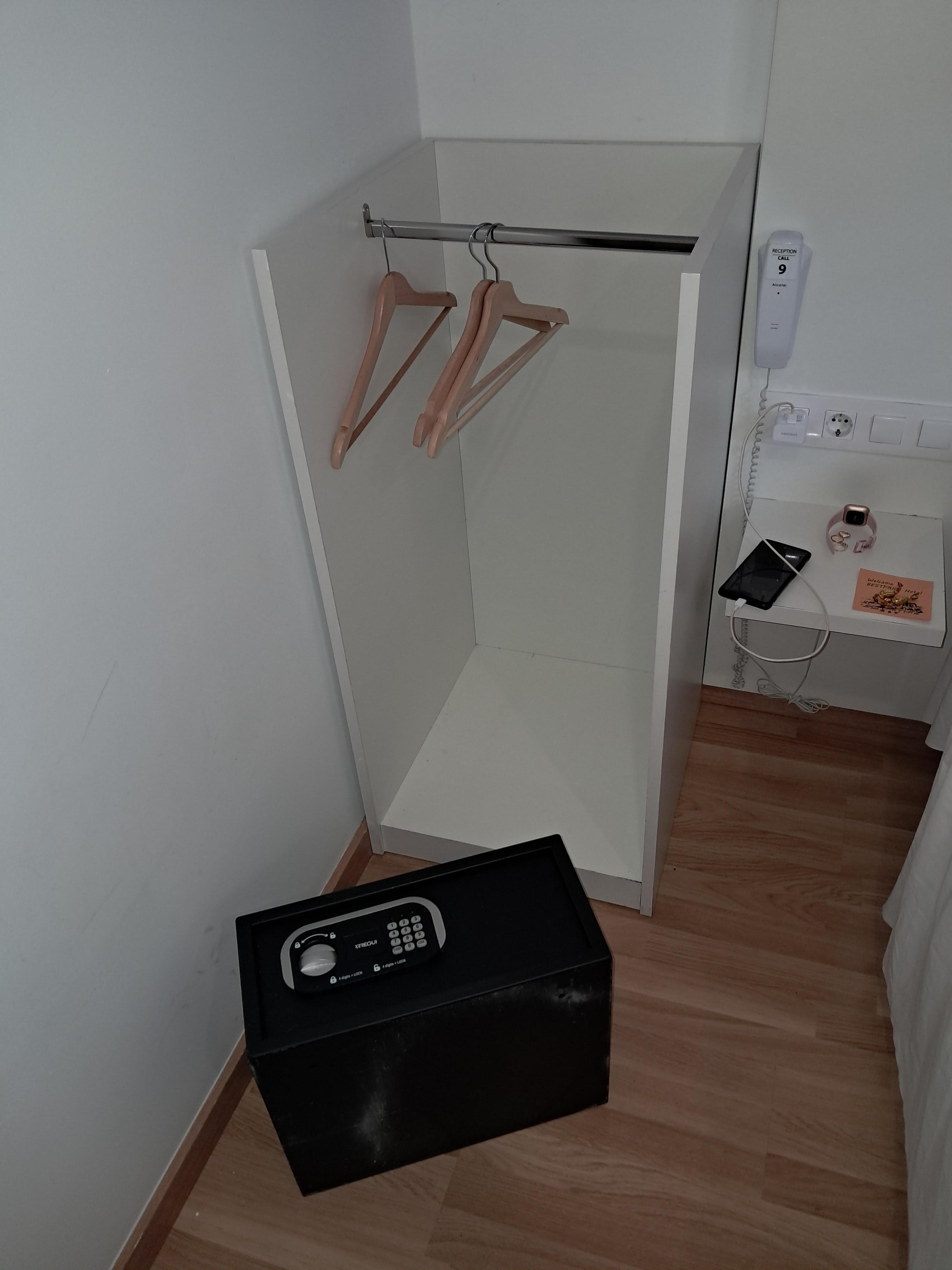 Safe box was transportable !