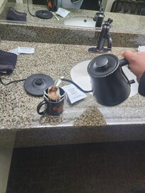 Pour over coffee.
