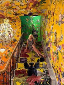 This is staircase off the main lobby