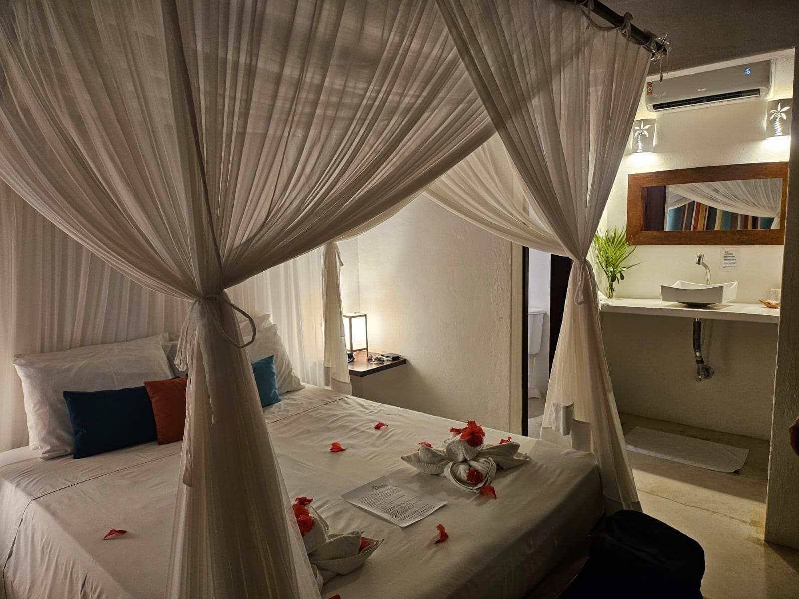 Um mimo de acomodação.