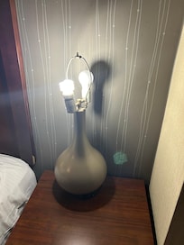 Broken lamp no shades