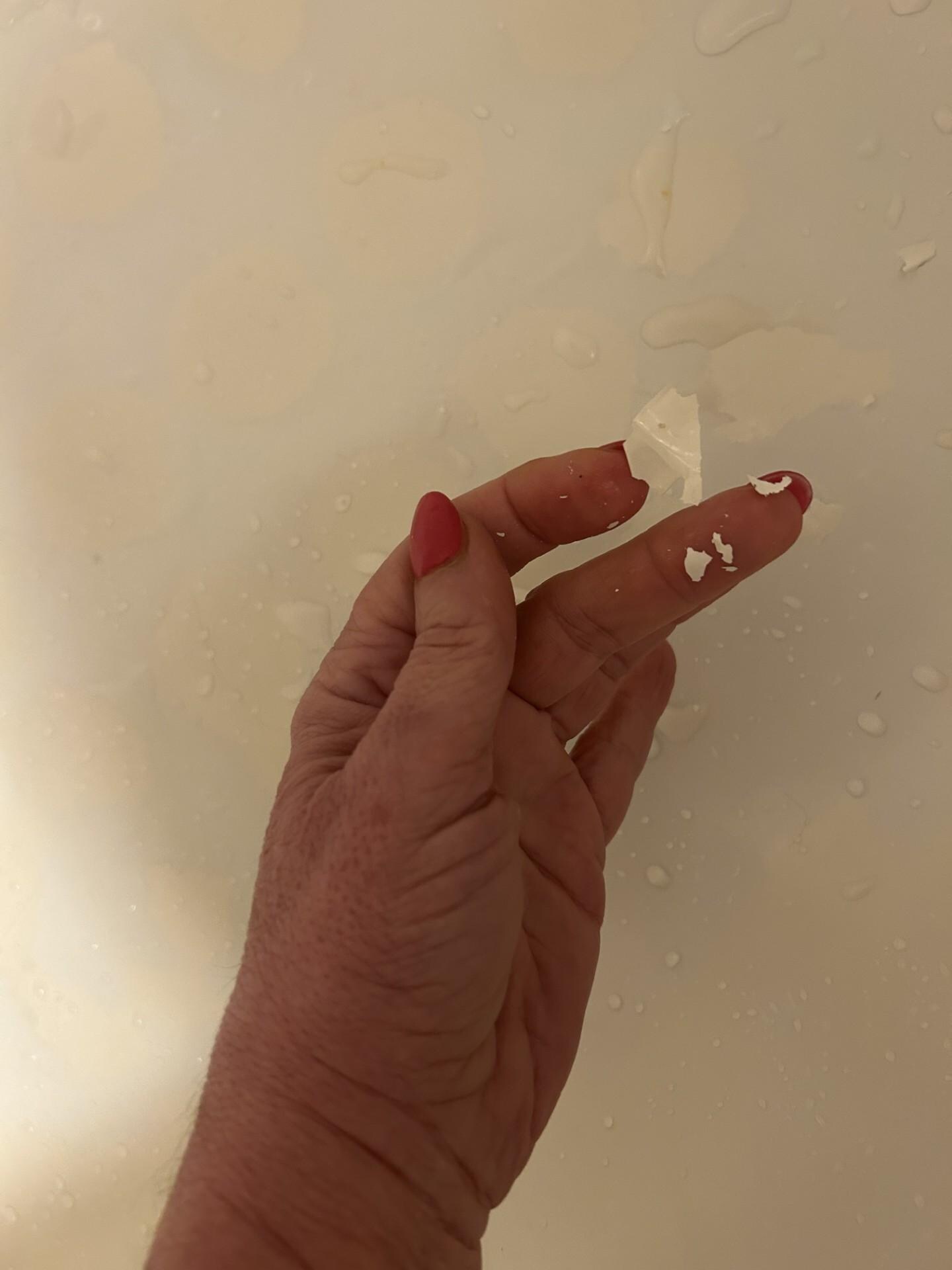 paint in tub???