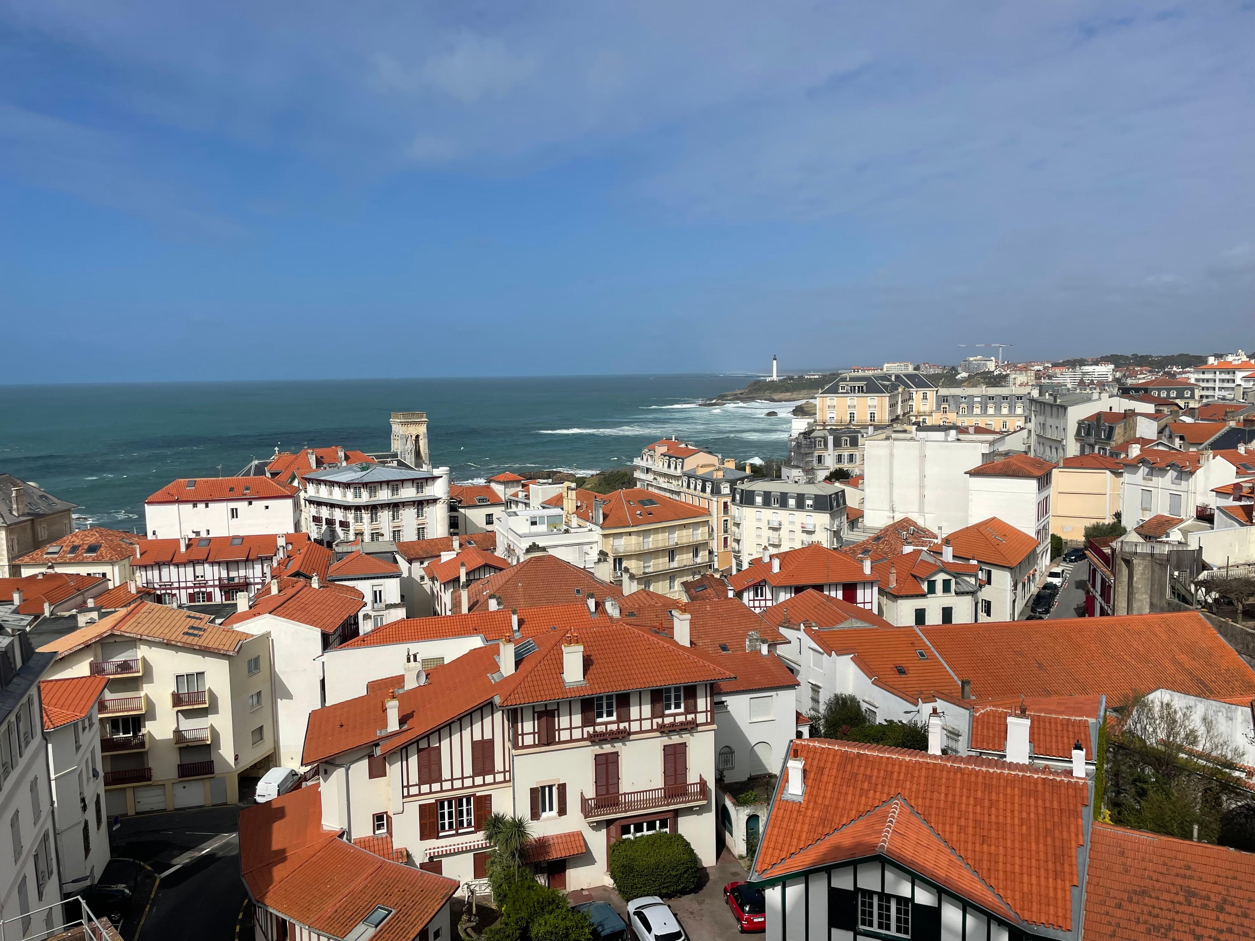 View from our balcony 