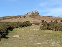 Walking access to Hay Tor just across the road.