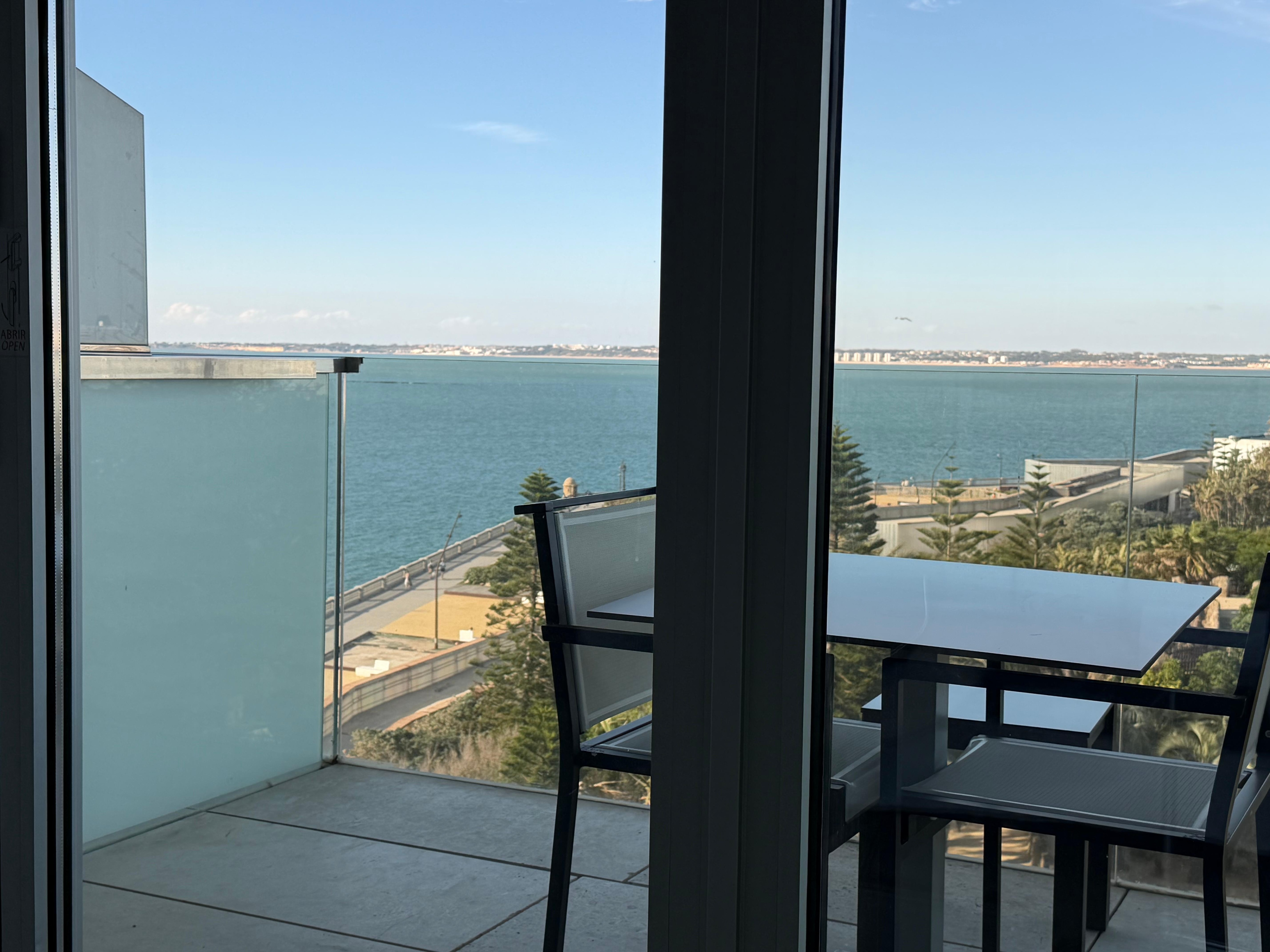 Vista do quarto 