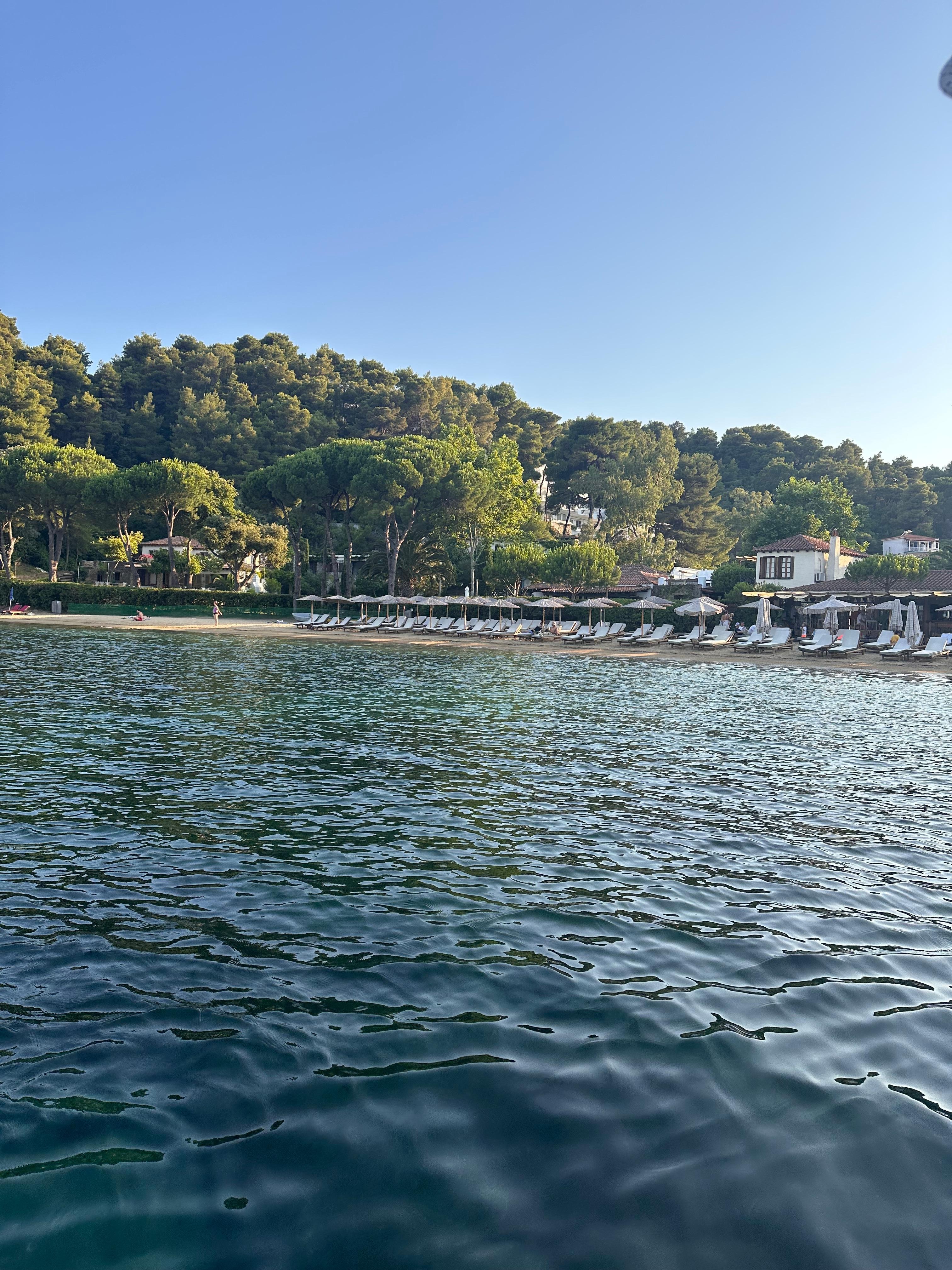 Water taxi views 